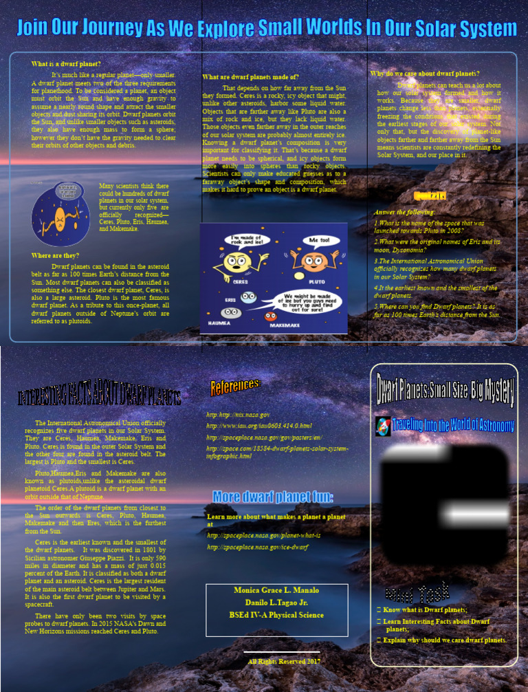 What Is A Dwarf Planet? What Are Dwarf Planets Made Of? Why Do We Care ...