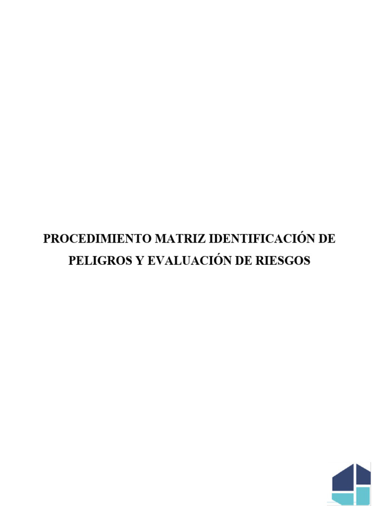 CSS-PR-PTS-26 Procedimiento MIPER | PDF | Riesgo | Seguridad y salud ocupacional