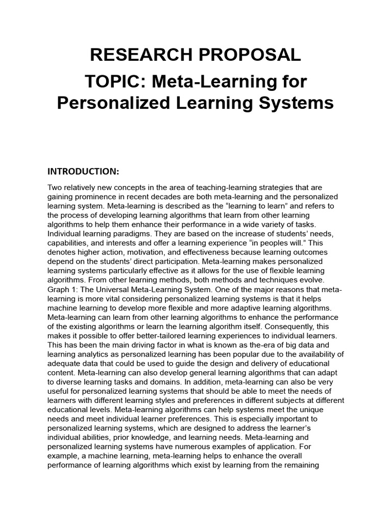 Meta Learning | PDF | Learning | Machine Learning Meta Learning | PDF | Learning | Machine Learning