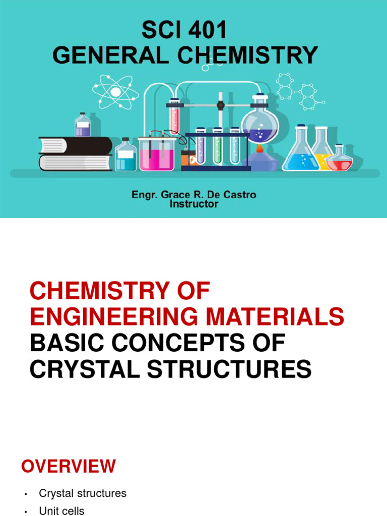 Lecture 5 - CHEMISTRY OF ENGINEERING MATERIALS | PDF | Semiconductors ...