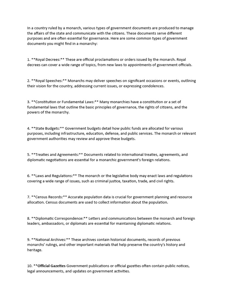 List of Government Documents | PDF | Classified Information In The ...