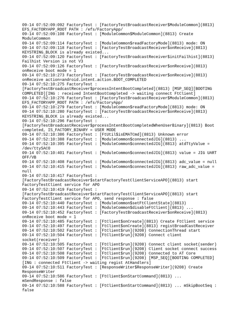 First Boot Log | PDF | Software | Operating System Families