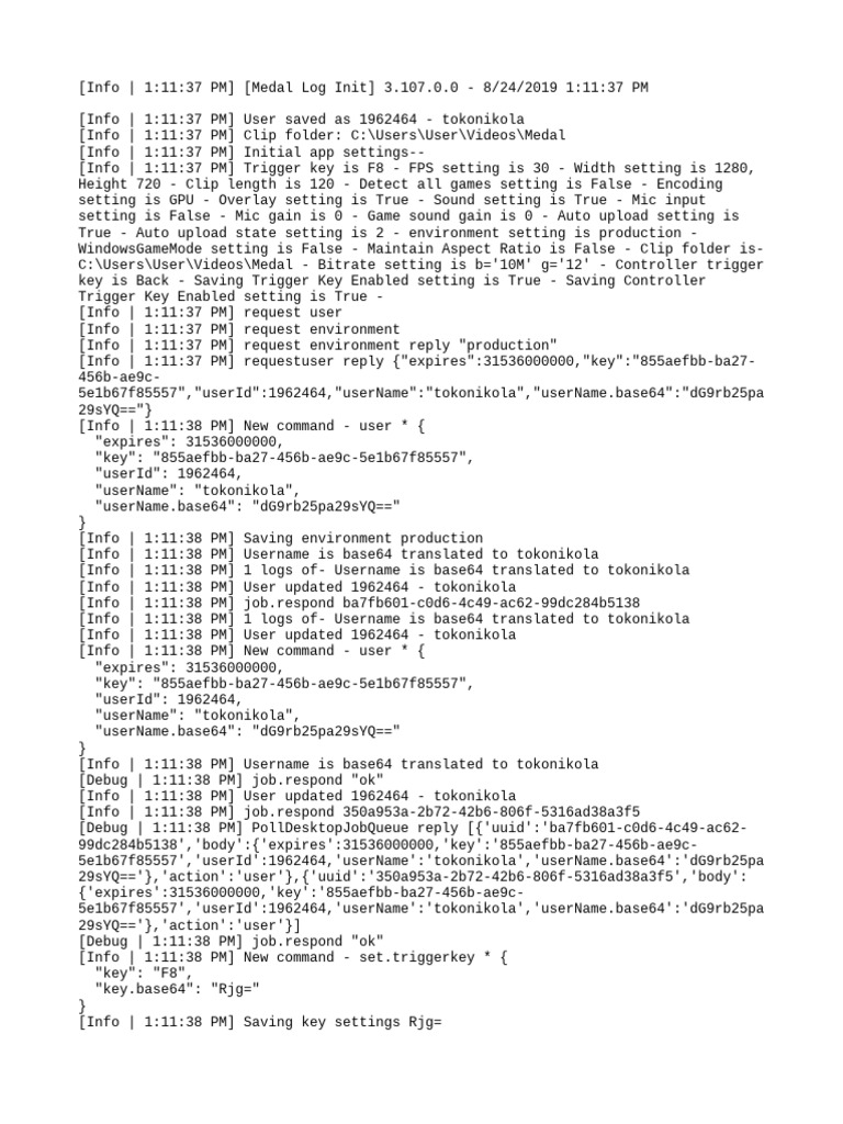 Medal Log 20190824 | PDF | File System | Computer Engineering