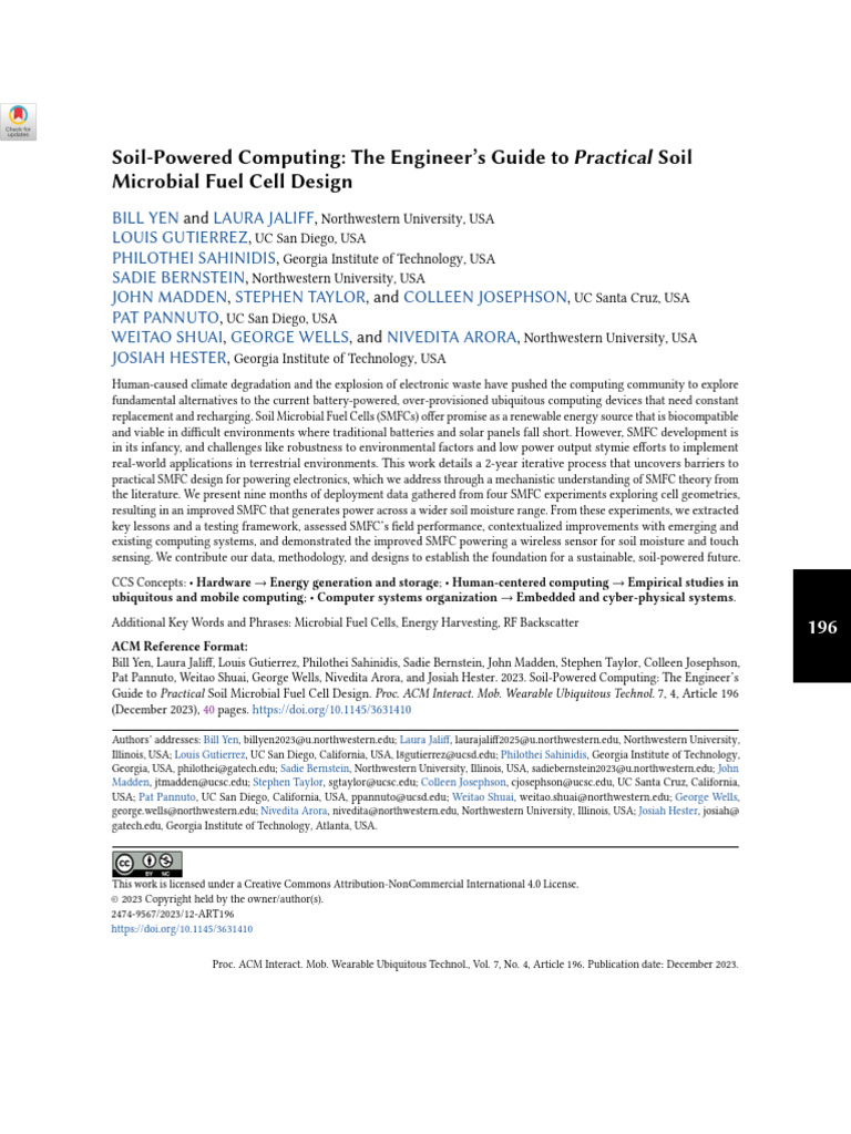 Soil-Powered Computing: The Engineer's Guide To Practical Soil ...