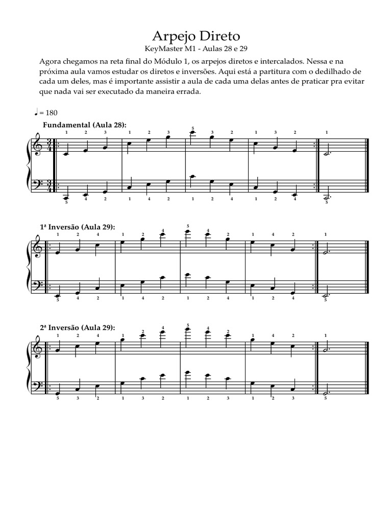 Arpejo Direto | PDF