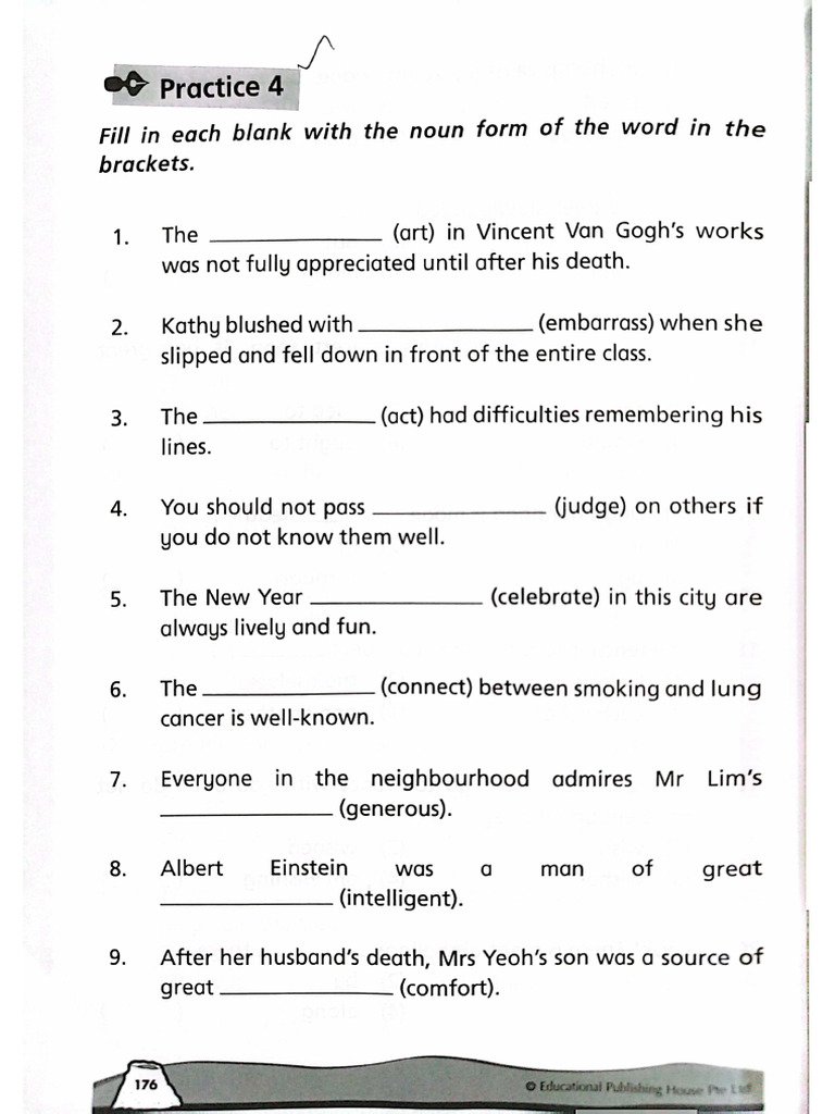 Learning Grammar Practice Test | PDF