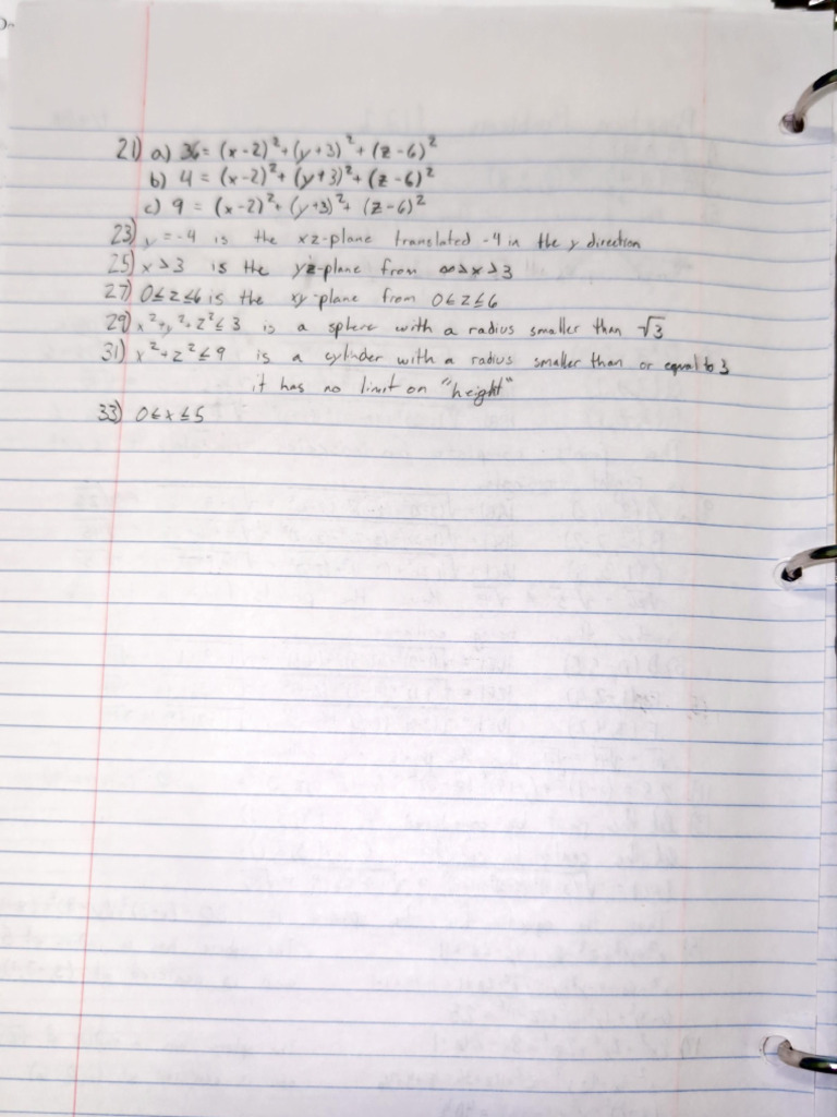 Calc 3 Notes Pdf