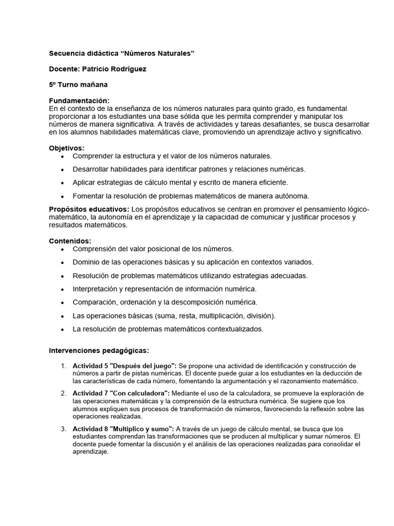 Sec. Matem Del 15 Al 27 Marzo | PDF | Aprendizaje | Matemáticas