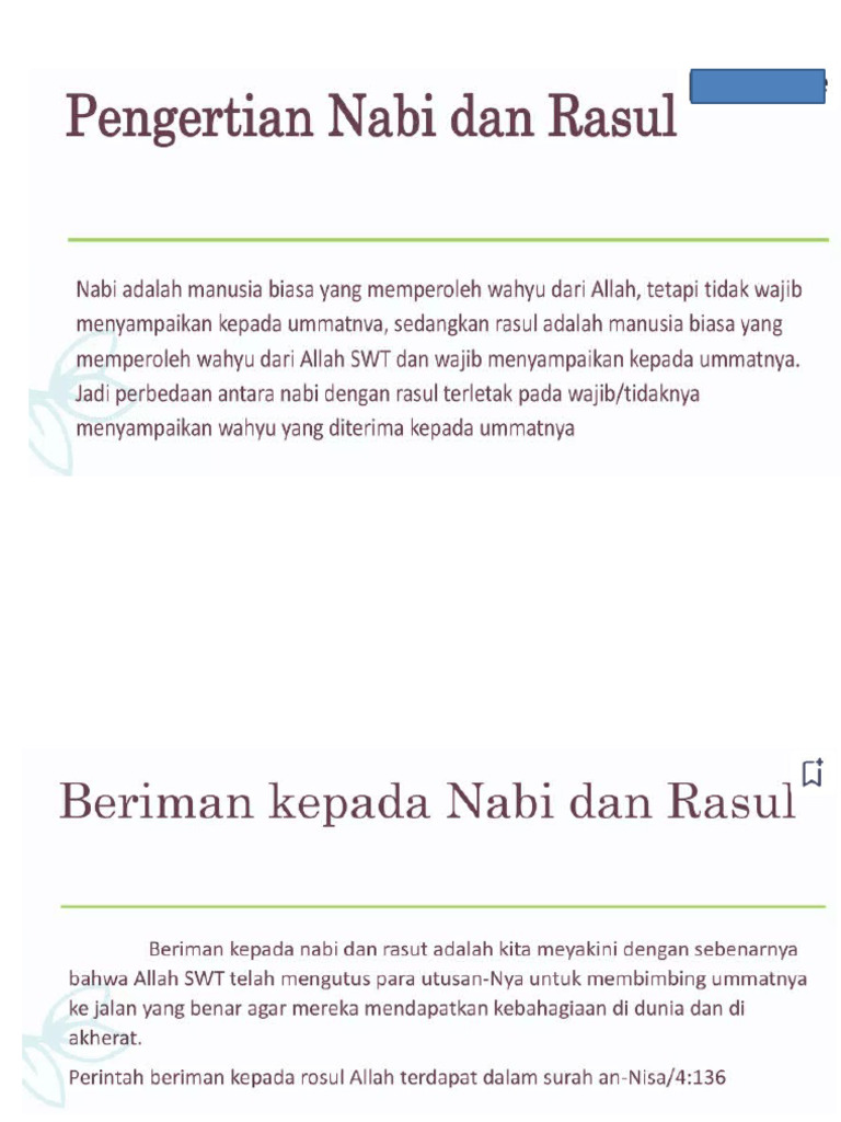 Cinta Kepada Rasul | PDF