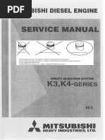 Mitsubishi Engine K3a K3B K3C K3D K3e Service Manual | PDF | Diesel ...