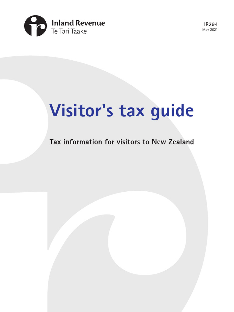 New Zealand Visitor Tax Responsibilities Guide | PDF | Value Added Tax ...