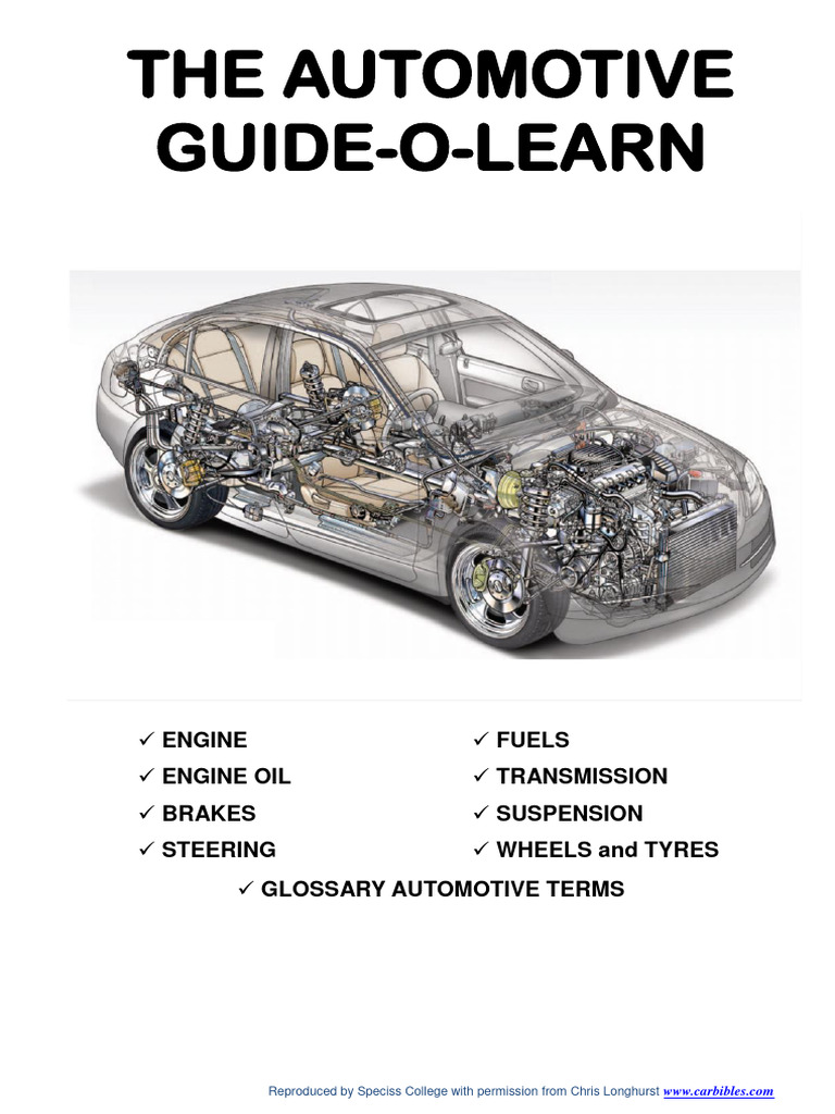 Automotive Handbook Final | PDF