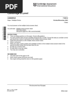 Psac Maths 2021 2022 | PDF