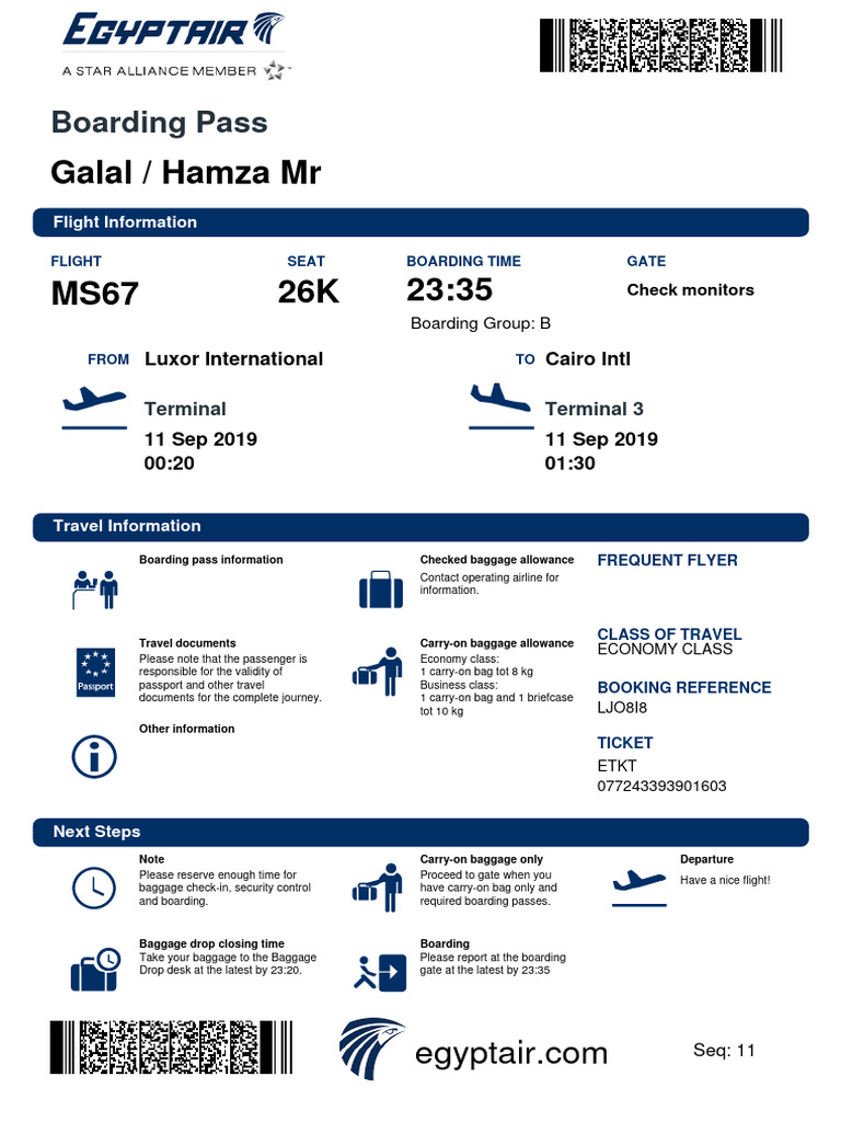 Your Boarding Pass | Download Free PDF | Baggage | Aviation