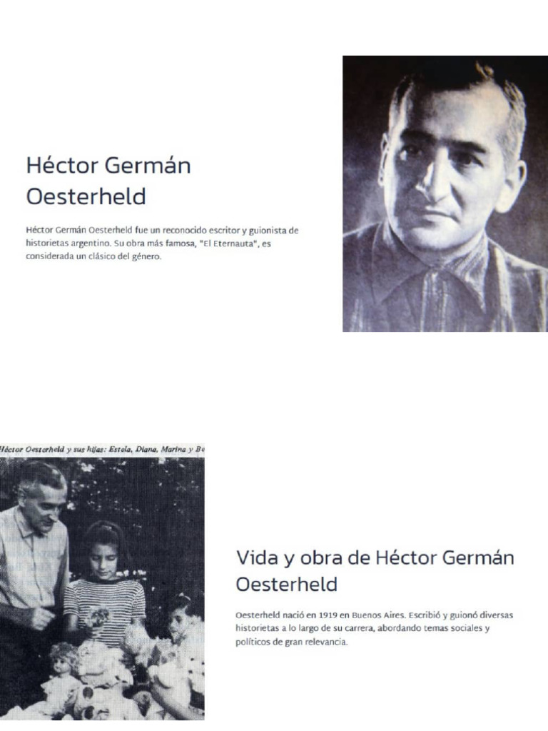 Hector German Oesterheld | PDF