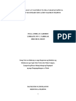 Sample Research Filipino | PDF