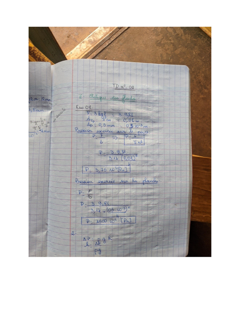 Correction TD 2 MECAFL | PDF