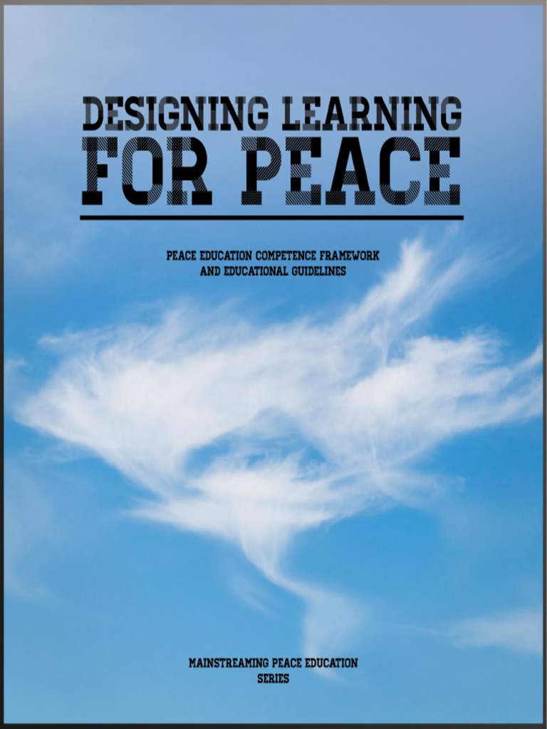 Peace Education Competence Framework Ebook | PDF | Peacebuilding | Peace