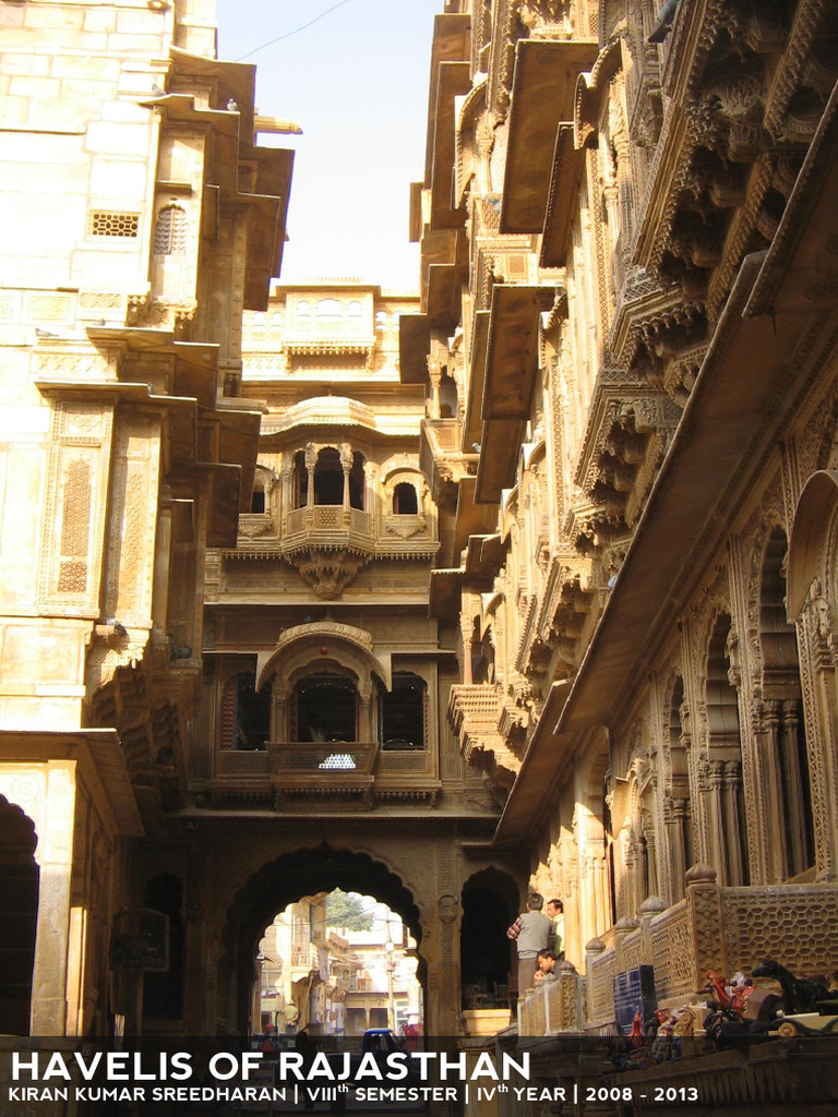 Havelis of Rajasthan | PDF | Architectural Design | Architecture