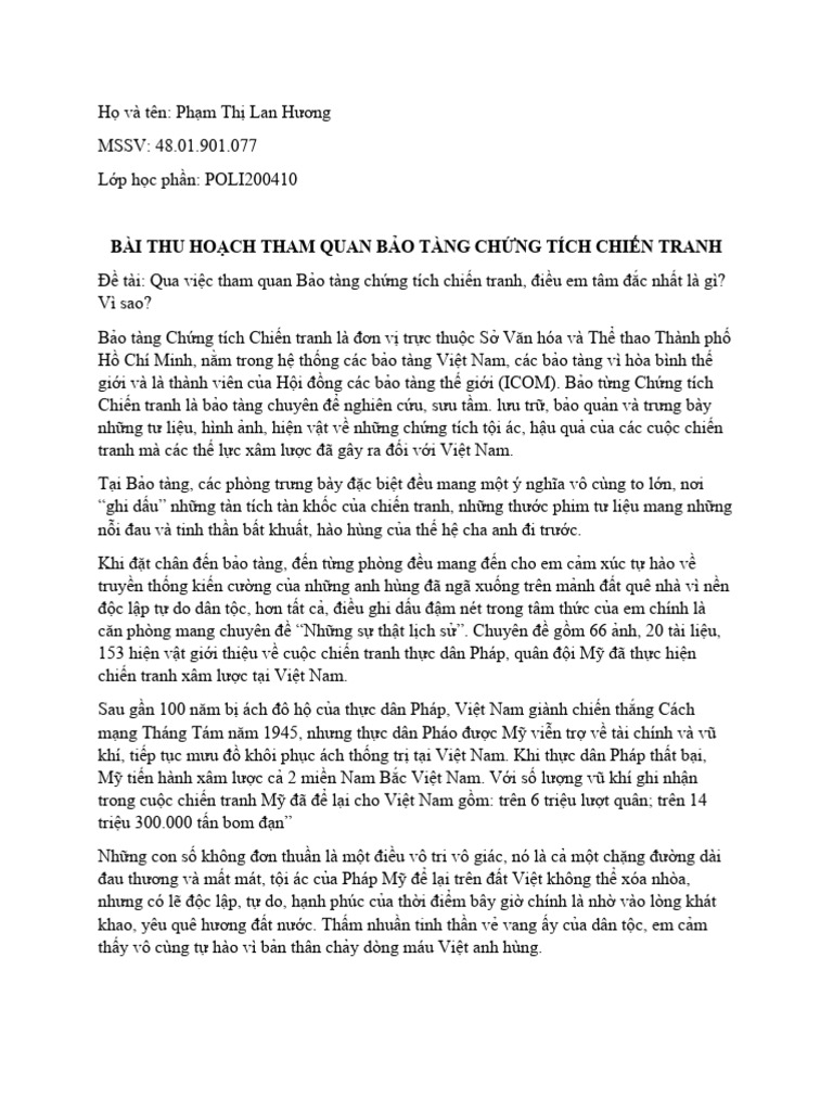 Bài Thu Ho CH LSD | PDF