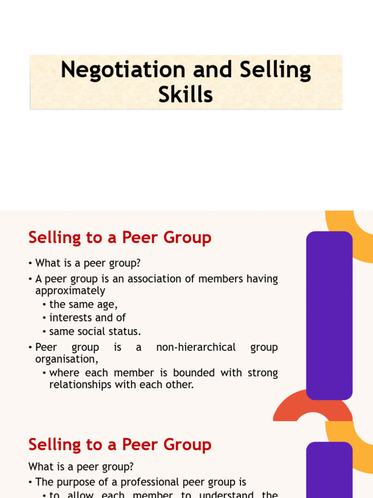 Session - Selling To Peer B2B-B2C | PDF | Consumer Behaviour | Behavior