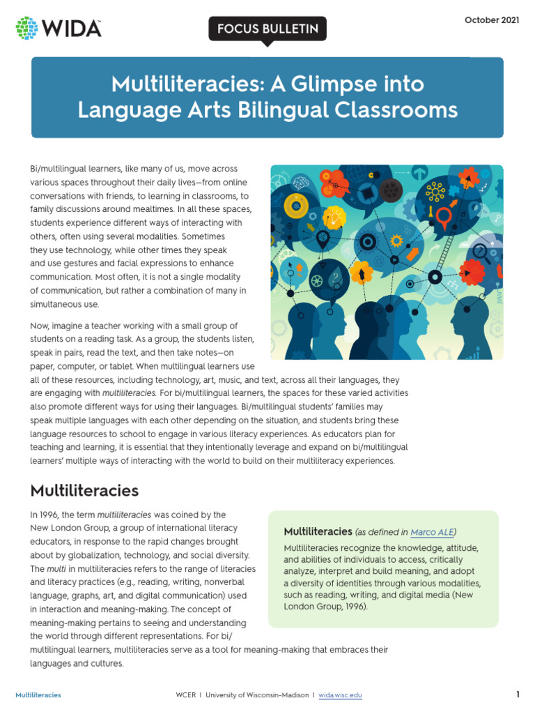 multiliteracies | PDF | Multilingualism | Learning