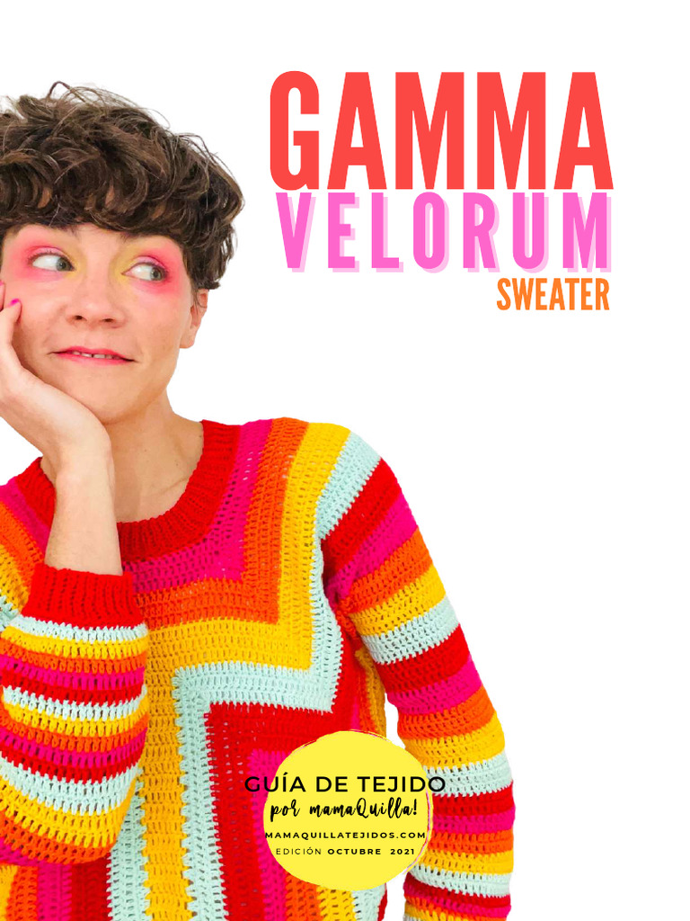 GUÍA GAMMA VELORUM SW - Por Mamaquilla Tejidos - ED 2021 | PDF | Textiles