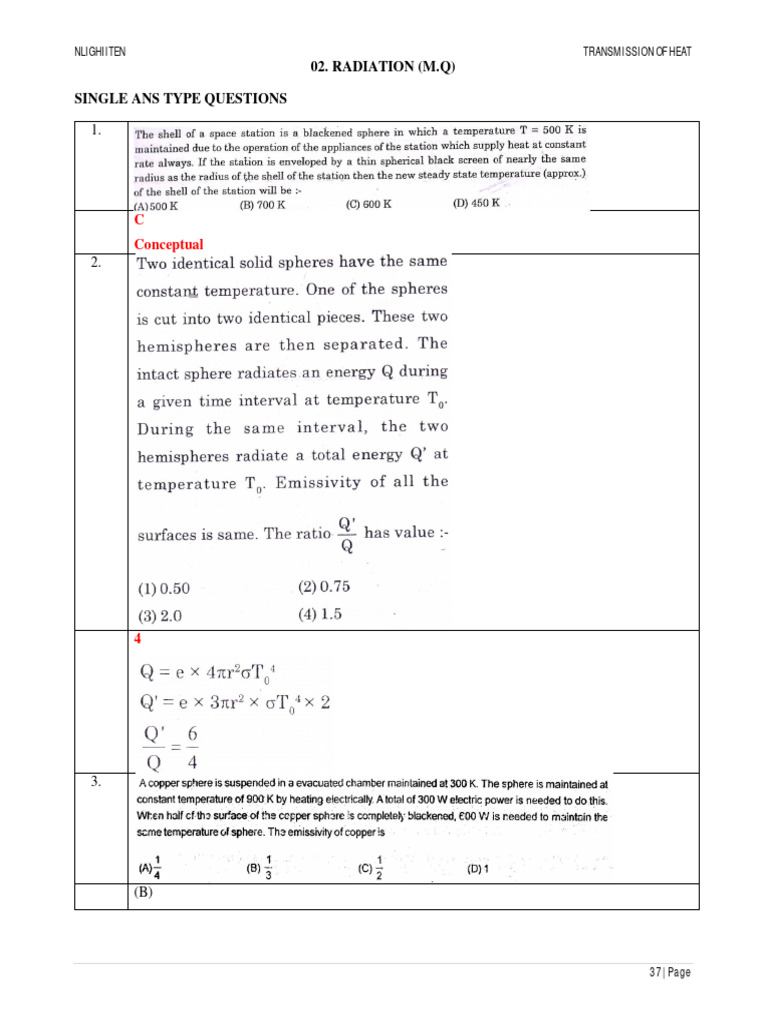 02. Radiation (m | PDF | Heat Transfer | Scientific Phenomena