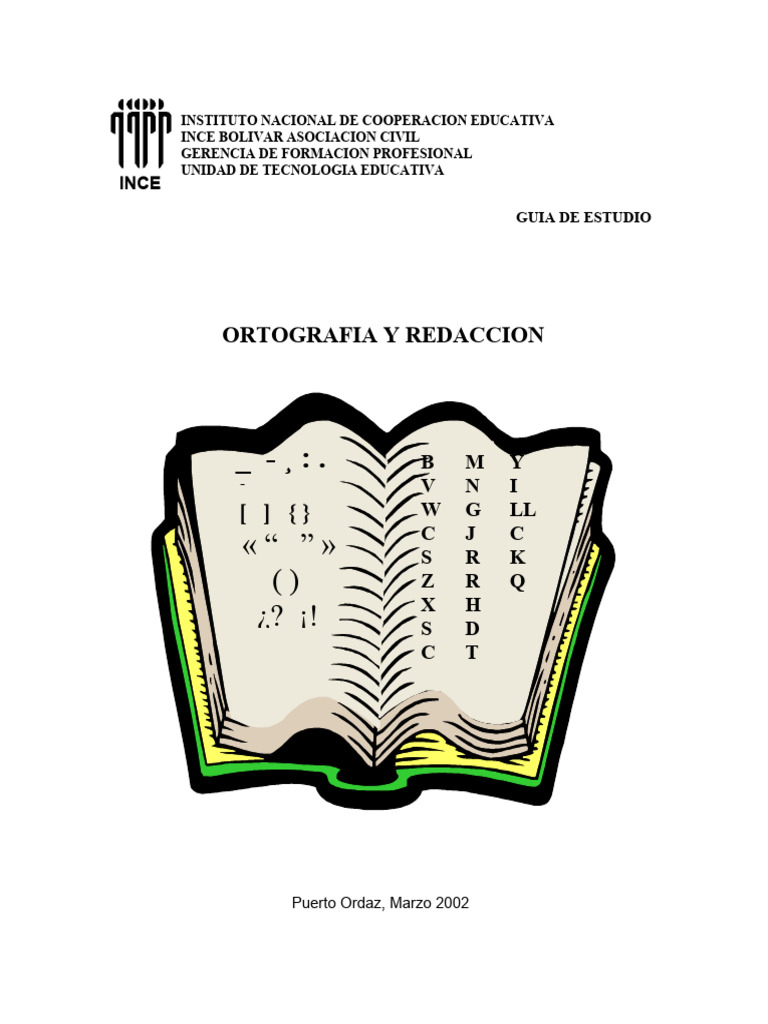 Gu A de Estudio Ortograf A | PDF | Ortografía | Lingüística