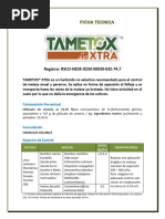 HARNESS XTRA Ficha Tecnica 2022 | PDF | Monsanto | Hierba