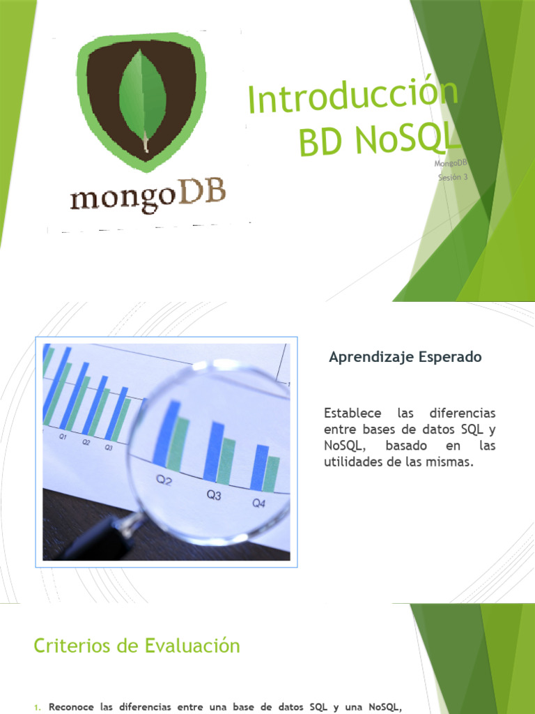 Sesión 2 - NoSQL | PDF | SQL | Bases de datos