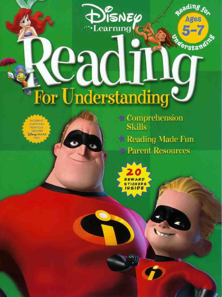 Disney Learning Reading For Understanding (Printed) | PDF