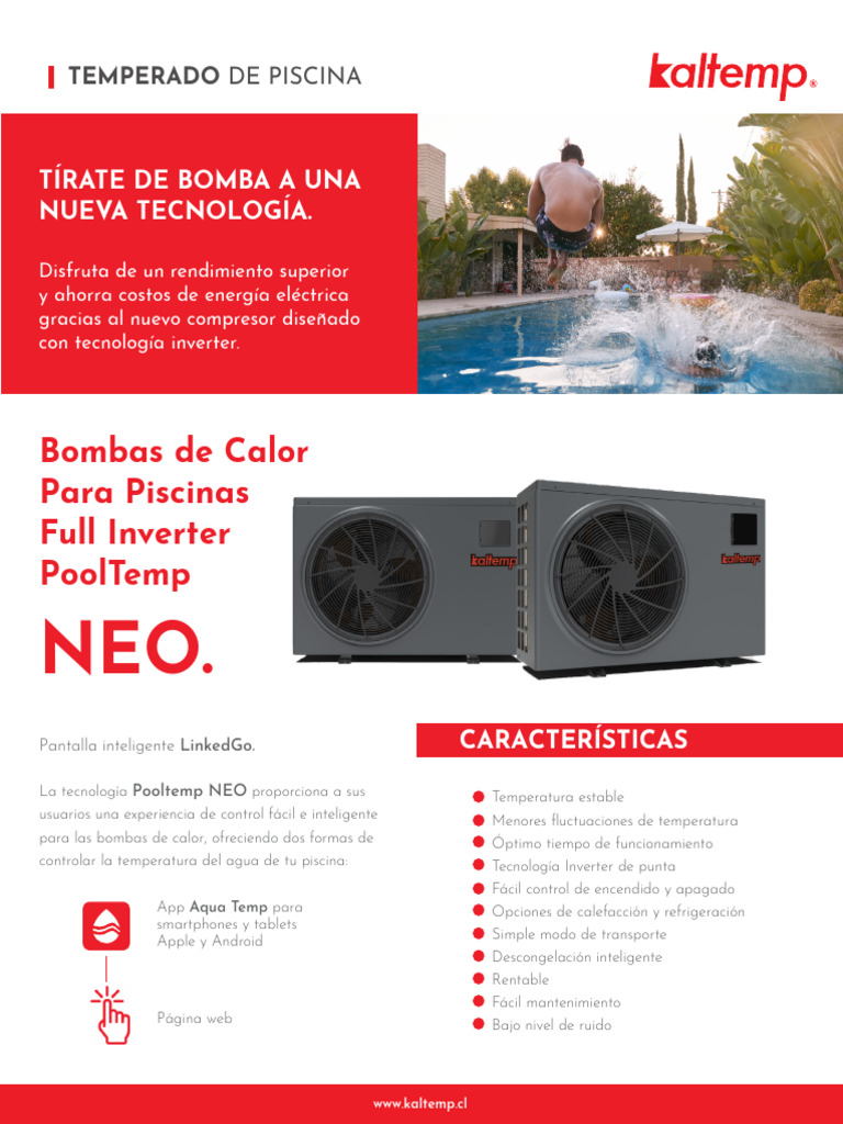 Ficha BOMBA NEO INVERTER | PDF | Bomba de calor