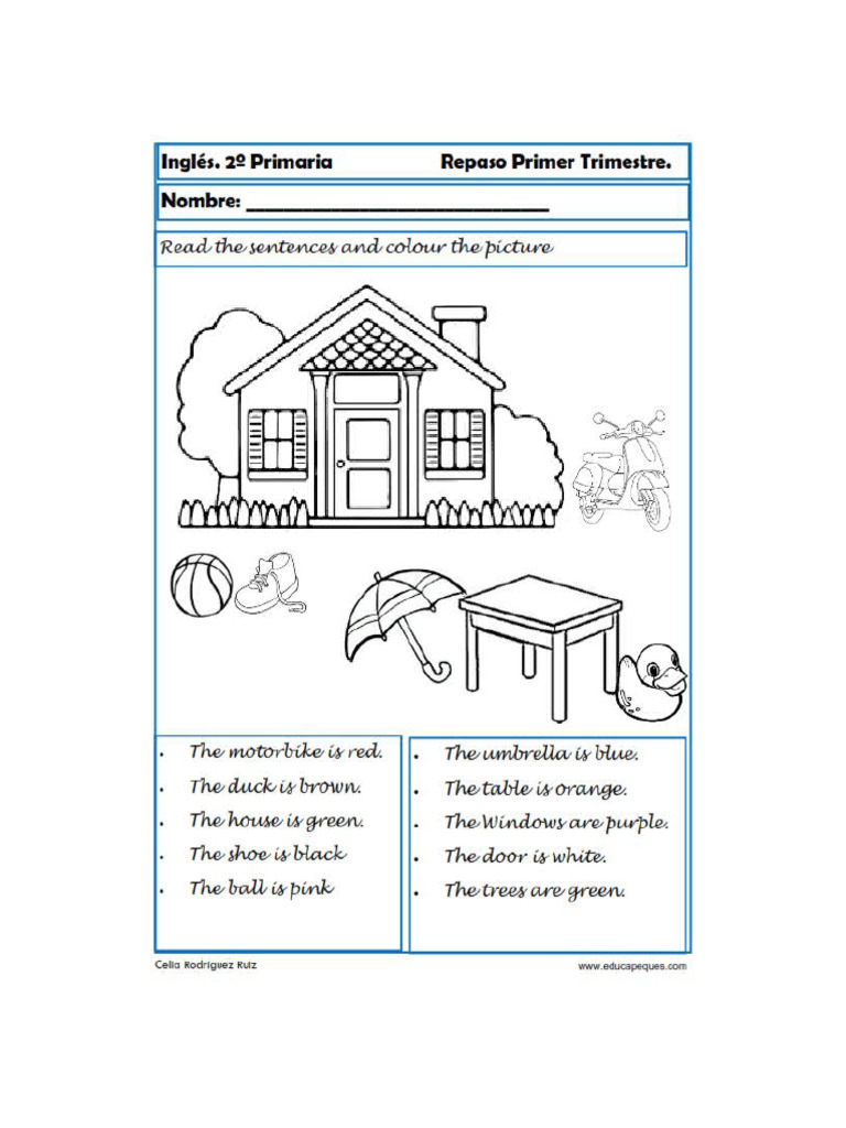 actividad ingles | PDF