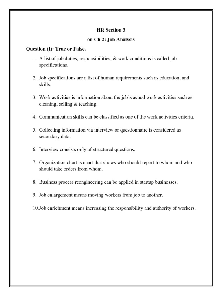 HR Section3 Ch2 | Download Free PDF | Business | Organizational Behavior