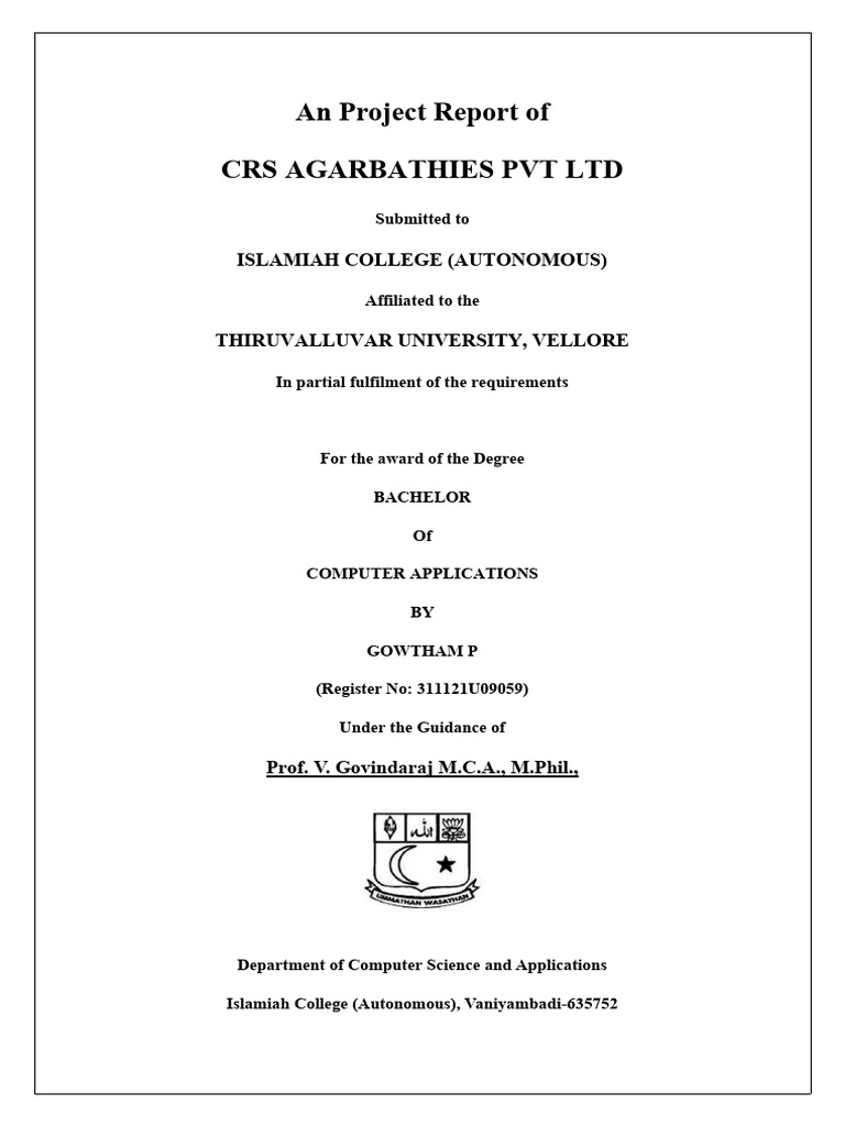 Front Page Internship Report | PDF | Qualifications | Vocational Education