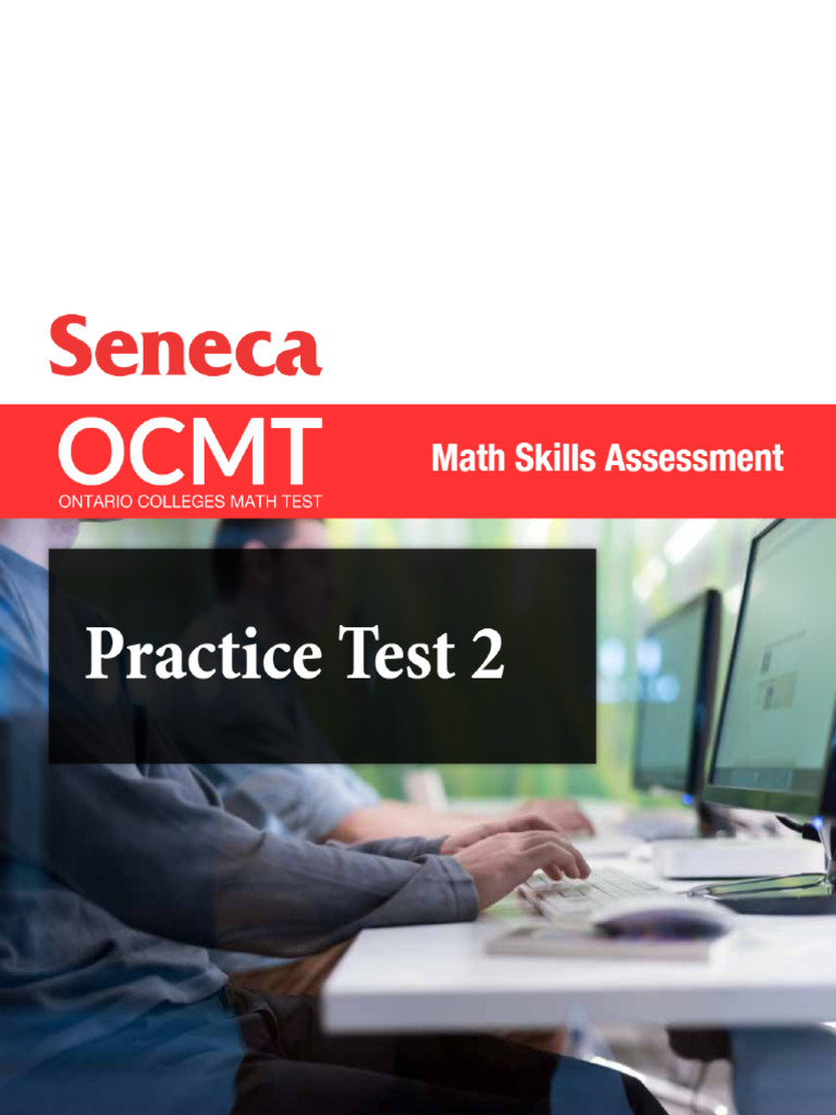 (SENECA) Practice Math Skills Assessment For Business - 2 (With Answers ...