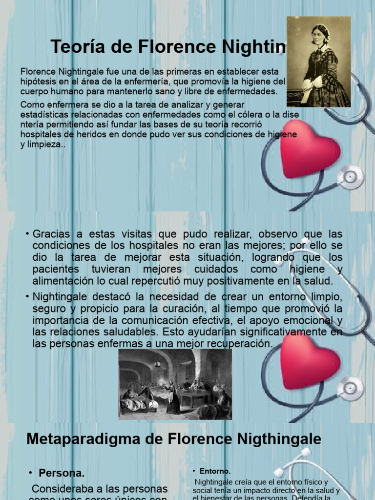 Teoría de Florence Nightingale | PDF | Enfermería | Ciencias del ...