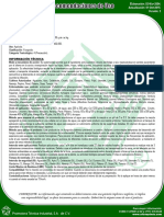 Ficha Tecnica Mastercop | PDF | Agua