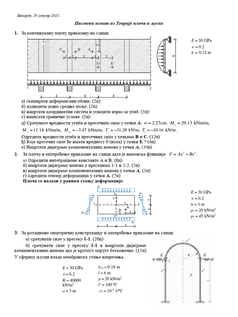 TPLJ Ispitni Rokovi 2023 1705156186388 | PDF
