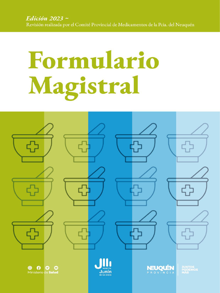 Formulario Magistral Version Digital | PDF | Medicamentos con receta