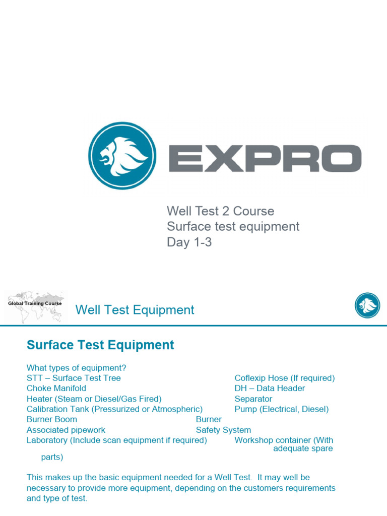 Slide Show WT2 Day 1-3( Surface Test Kit 1) DONE | PDF | Valve