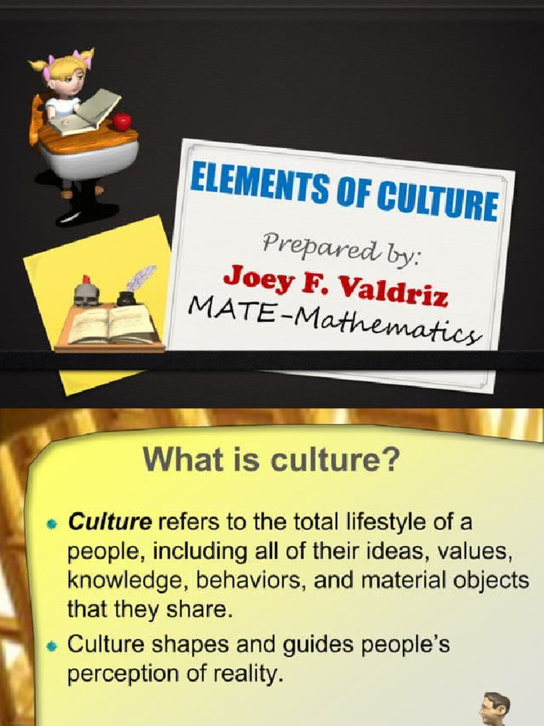 Elements of Culture | PDF