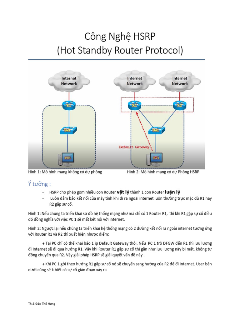 Công Nghệ HSRP | PDF