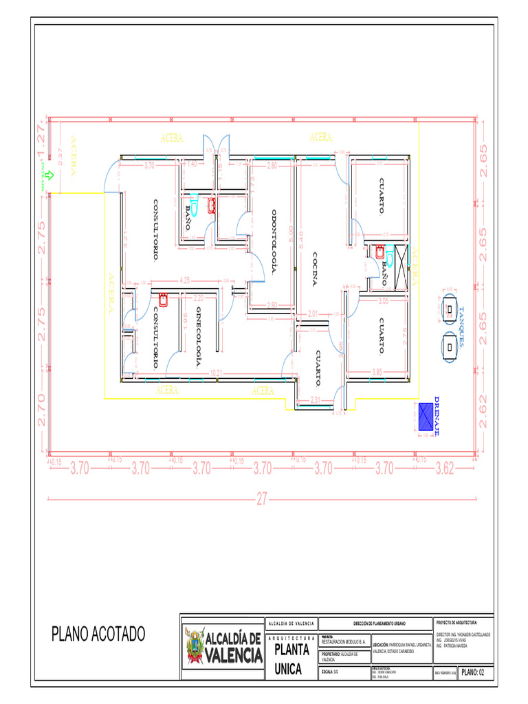 PLANO ACOTADO - MODULO BELLO MONTE | PDF