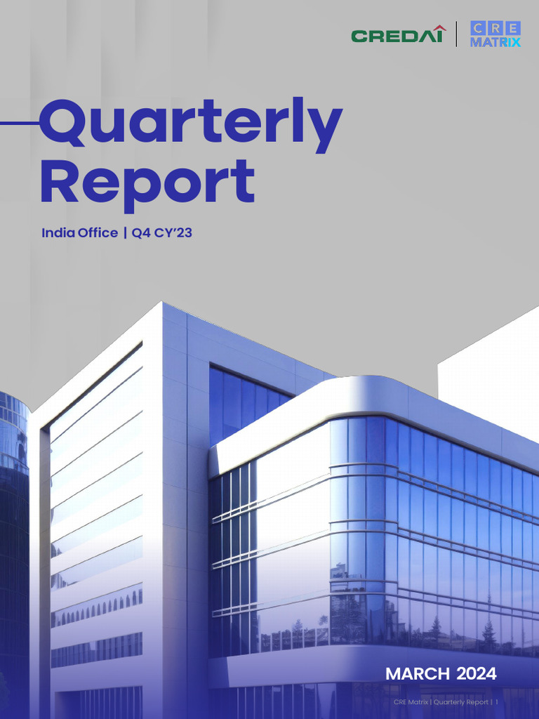 India Office Market Q4 CY'23 Report | PDF | Economies