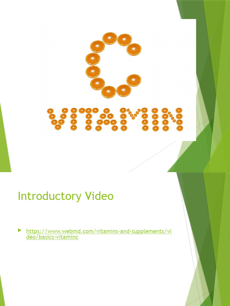 Vitamin C | PDF | Vitamin C | Vitamin