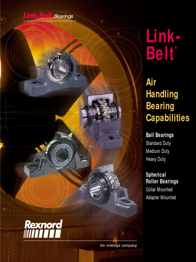 Link Belt | PDF | Bearing (Mechanical) | Manufactured Goods