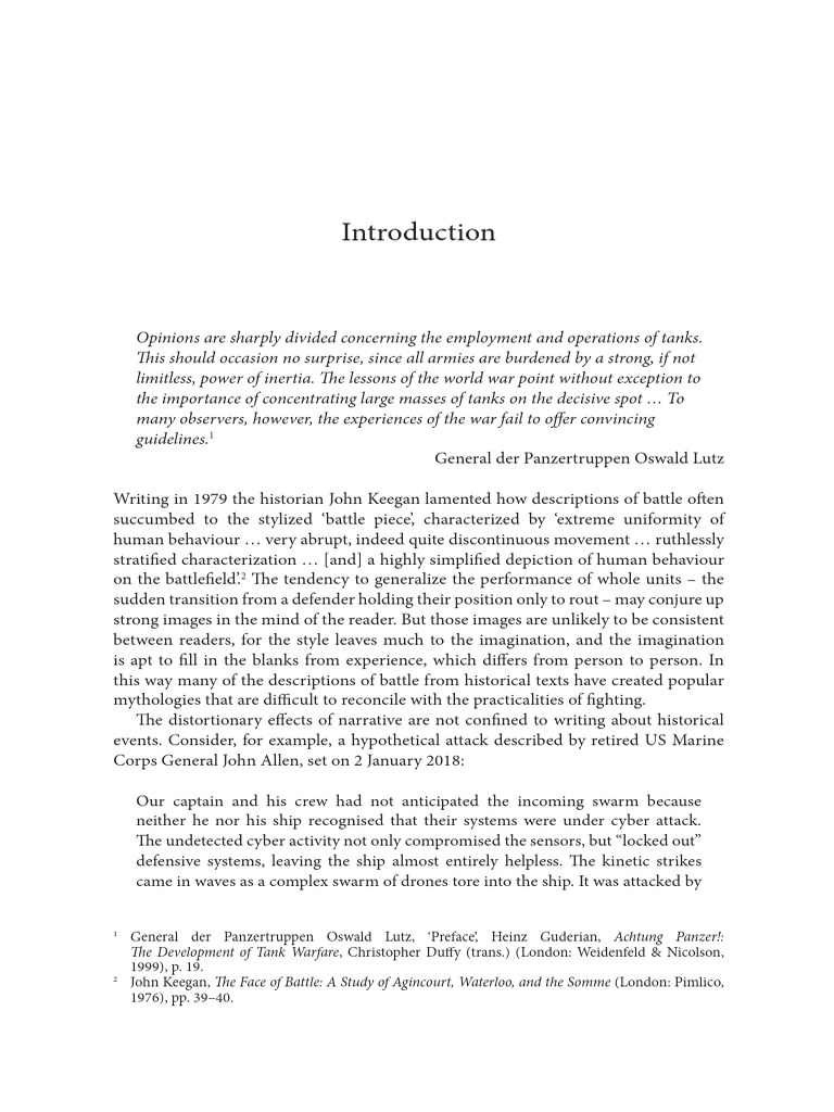 Introduction From The Arms of The Future | PDF | Armoured Warfare ...