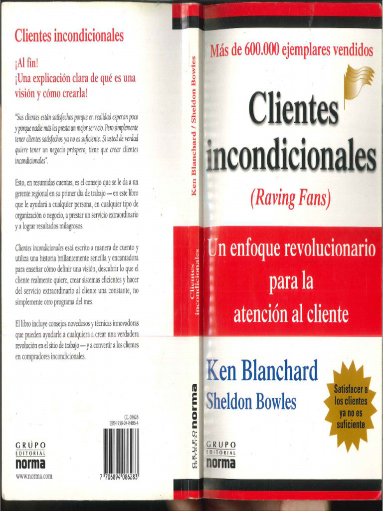 Libro Clientes Incondicionales Ken Blanchard | PDF